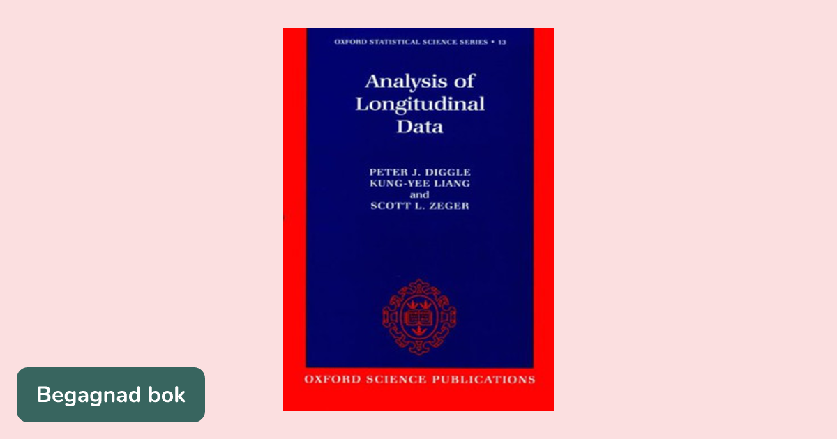 Analysis of longitudinal data - ISBN 9780198522843 | Studentapan