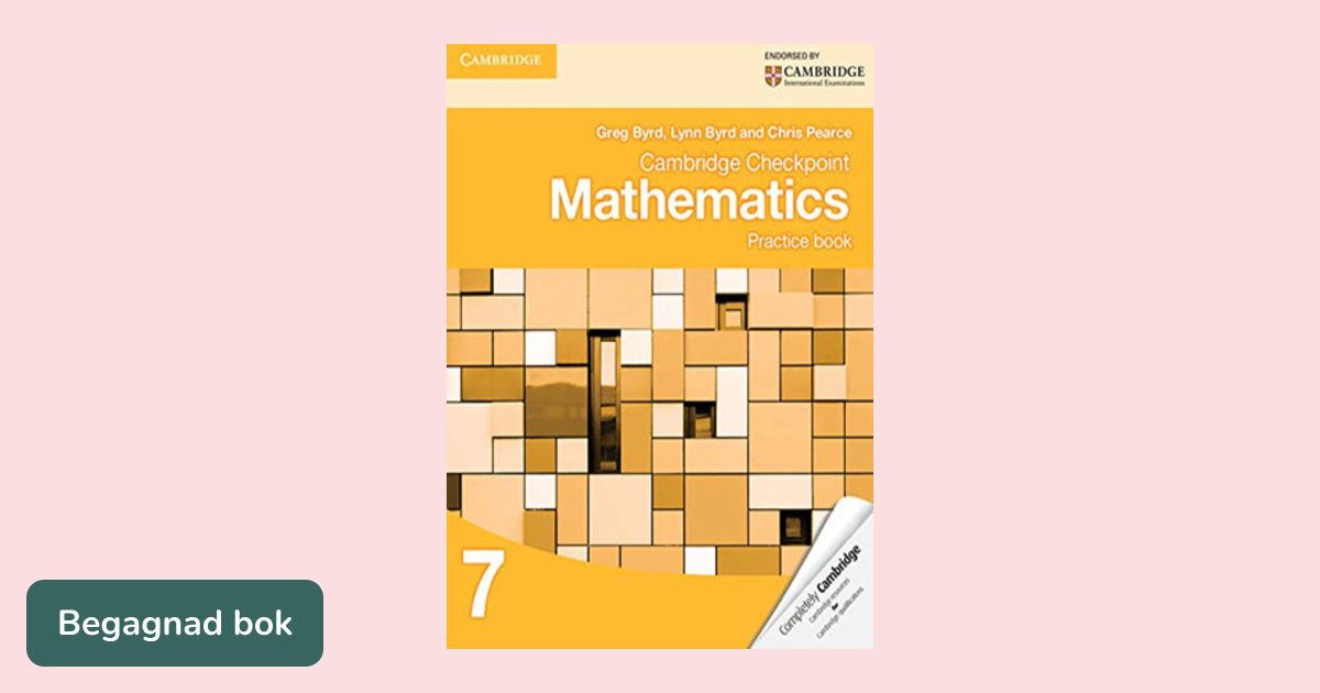 Cambridge Checkpoint Mathematics Practice Book 7 - ISBN 9781107695405 ...