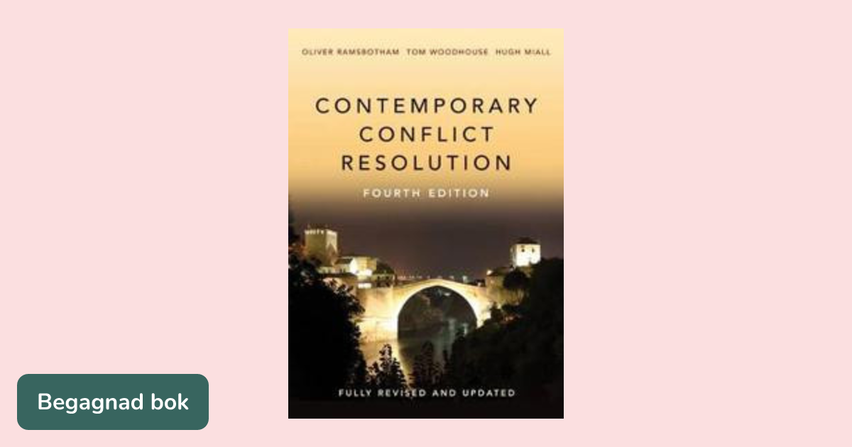Contemporary Conflict Resolution - ISBN 9780745687223 | Studentapan