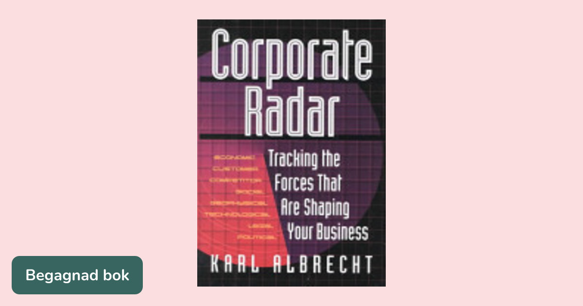 Corporate radar : tracking the forces that are shaping your business ...