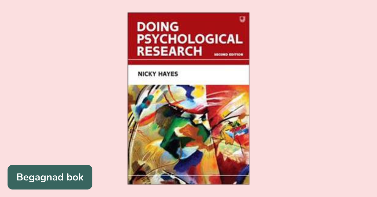 Doing psychological research - ISBN 9780335248834 | Studentapan
