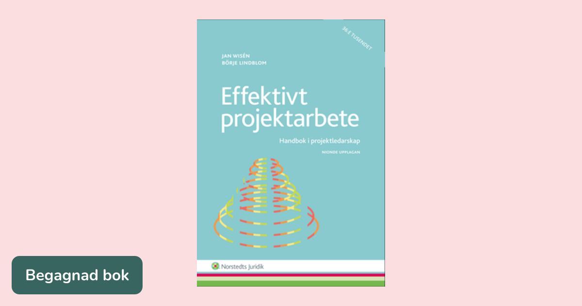 Effektivt projektarbete : handbok i projektledarskap - Upplaga 9 ...