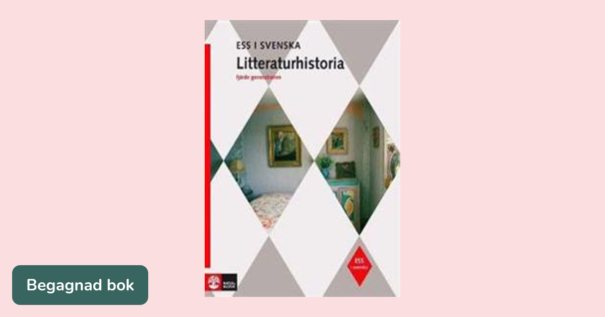 ESS i svenska Litteraturhistoria - ISBN 9789127762305 | Studentapan