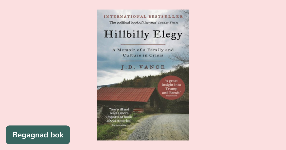 Hillbilly elegy : a memoir of a family and culture in crisis - ISBN ...