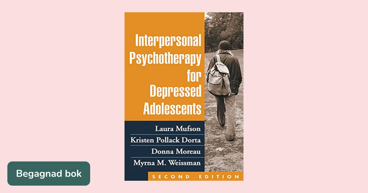 Interpersonal psychotherapy for depressed adolescents - ISBN ...