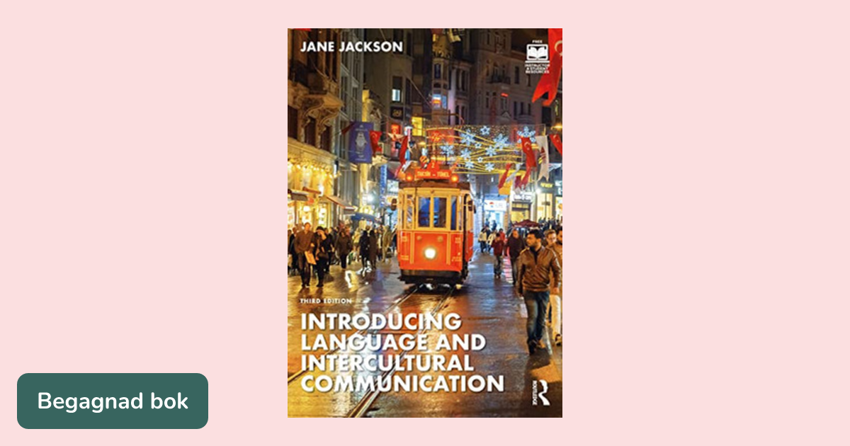 Introducing language and intercultural communication - ISBN ...