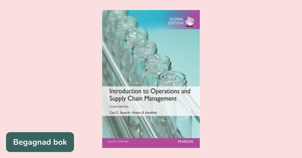 Introduction to operations and supply chain management - ISBN ...