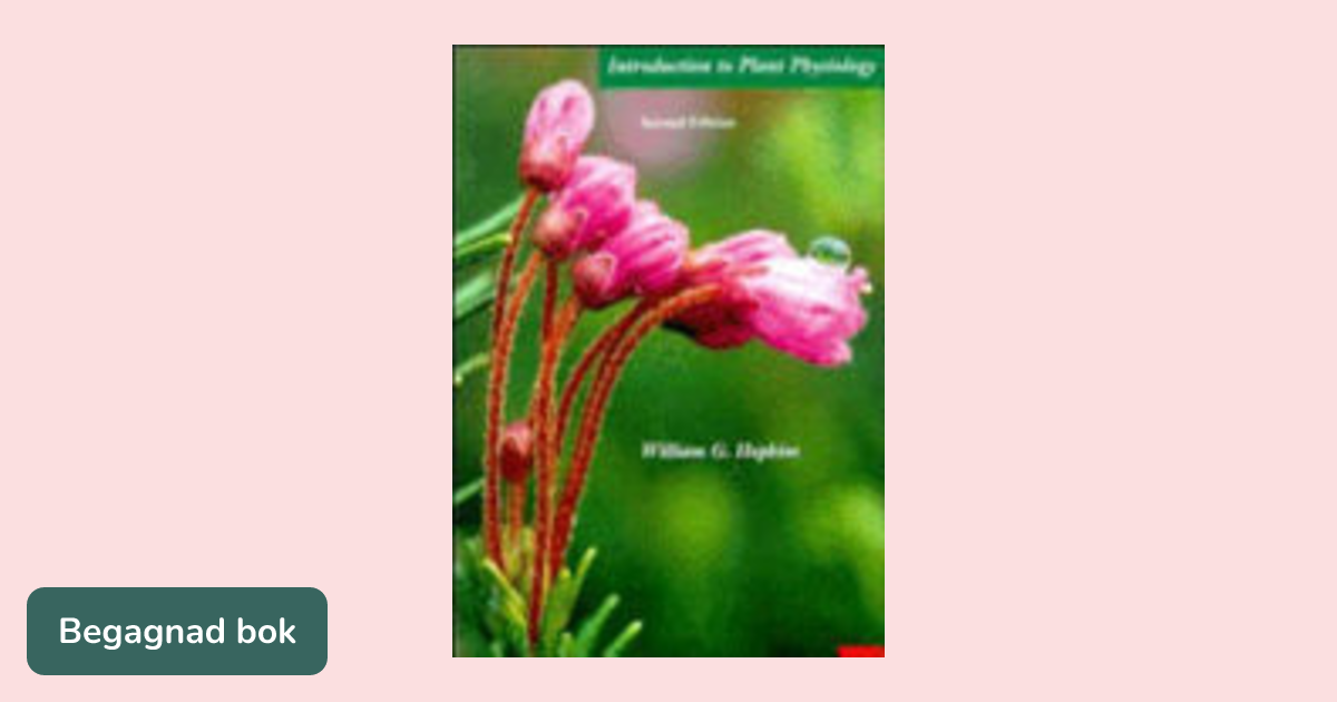 Introduction to plant physiology - ISBN 9780471192817 | Studentapan