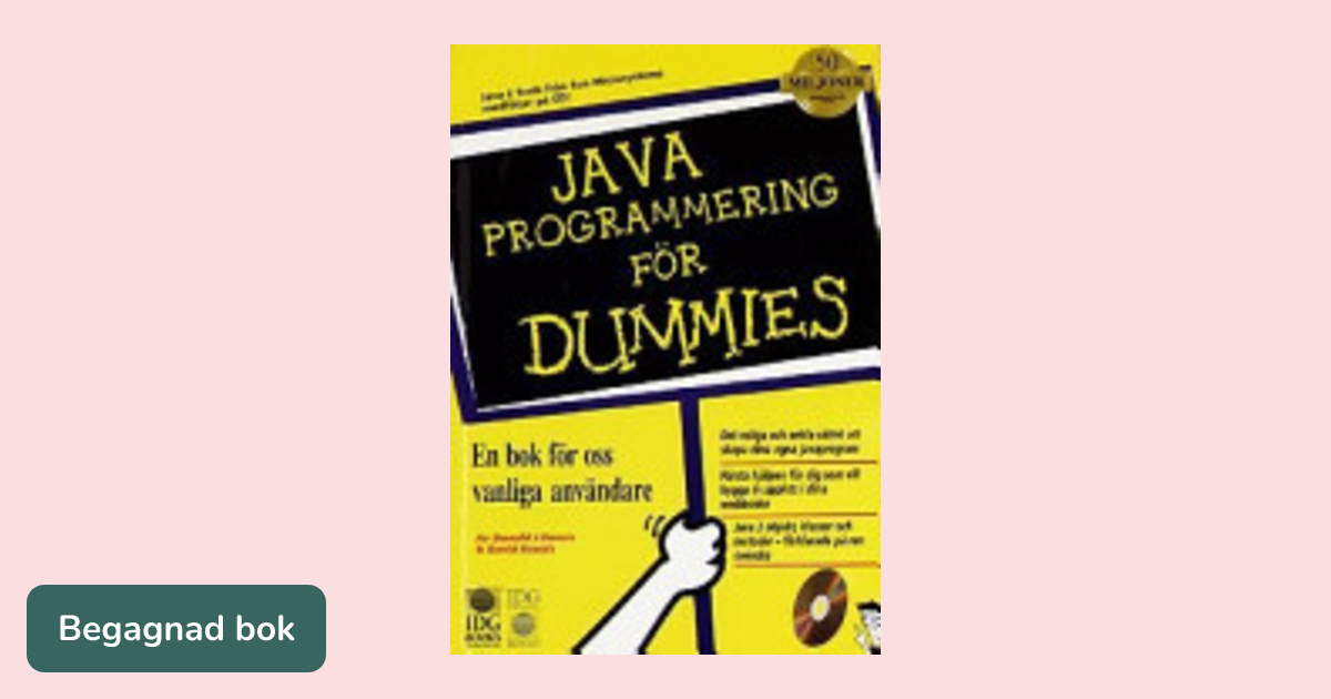 Java programmering för dummies - ISBN 9789188311870 | Studentapan