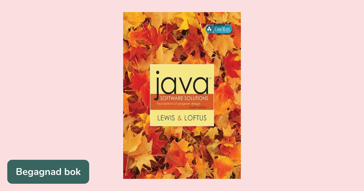 Java software solutions : foundations of program design - ISBN 9780321269799 | Studentapan