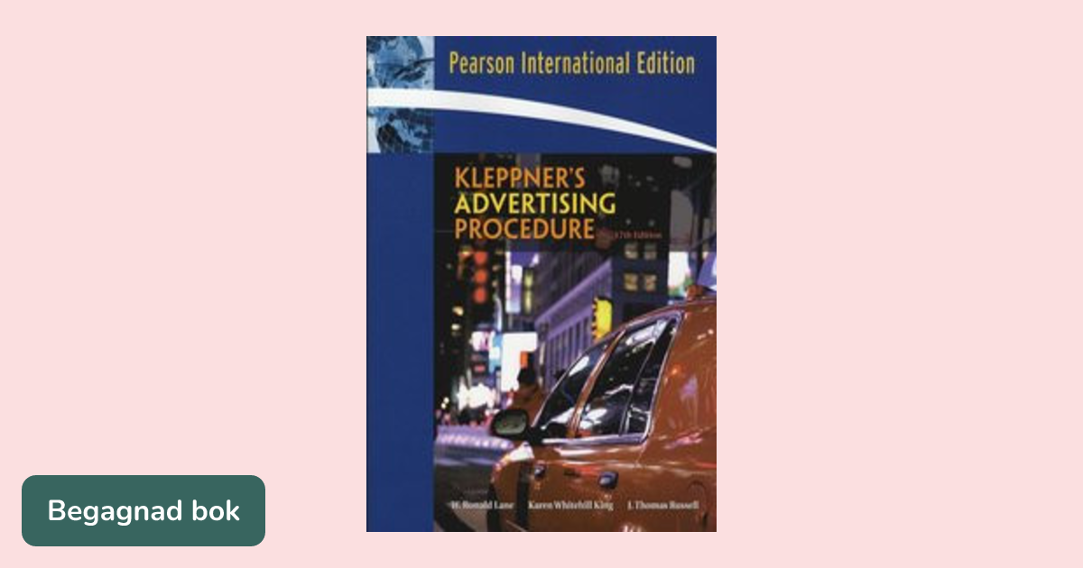 Kleppner's advertising procedure - ISBN 9780135126479 | Studentapan
