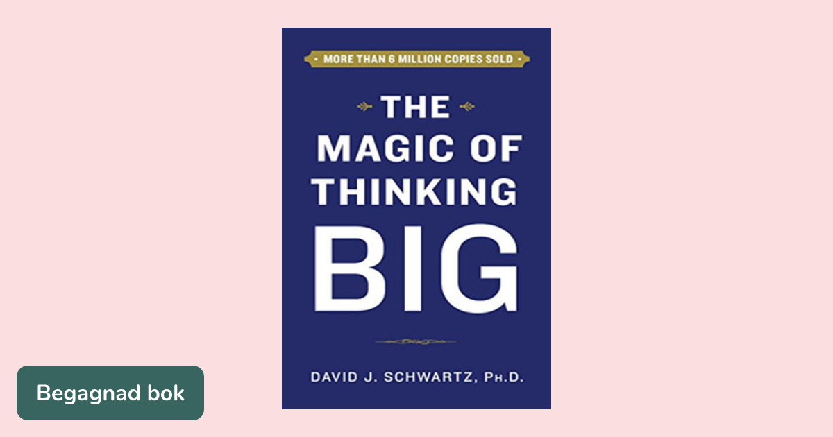 Magic of Thinking Big - ISBN 9781501126178 | Studentapan