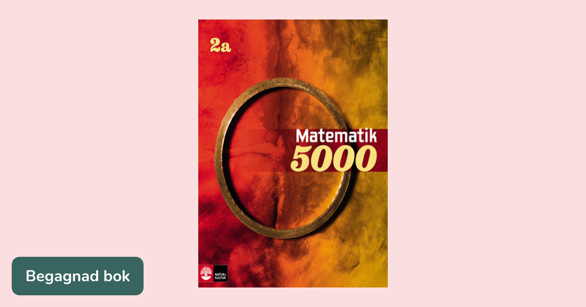 Matematik 5000 Kurs 1a Gul Lärobok - ISBN 9789127421585 | Studentapan