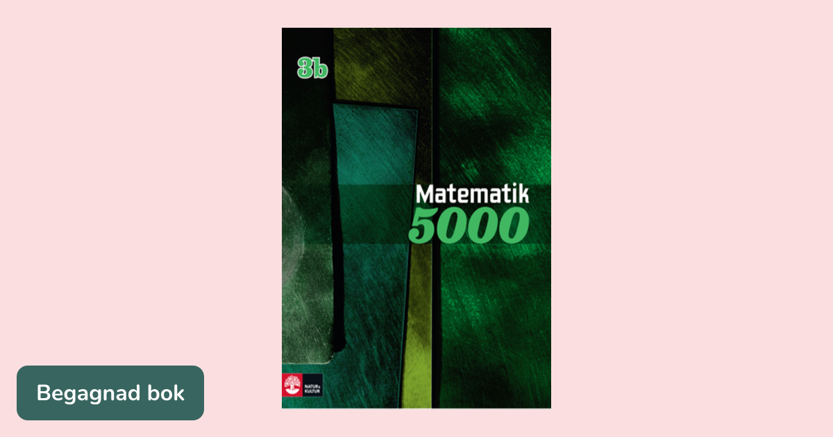 Matematik 5000 Kurs 1b Grön Lärobok - ISBN 9789127421615 | Studentapan