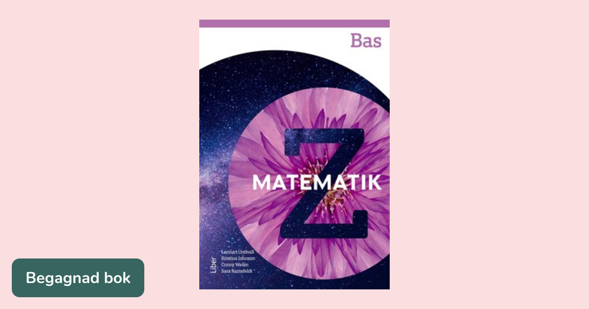 Matematik Z Bas - ISBN 9789147126545 | Studentapan