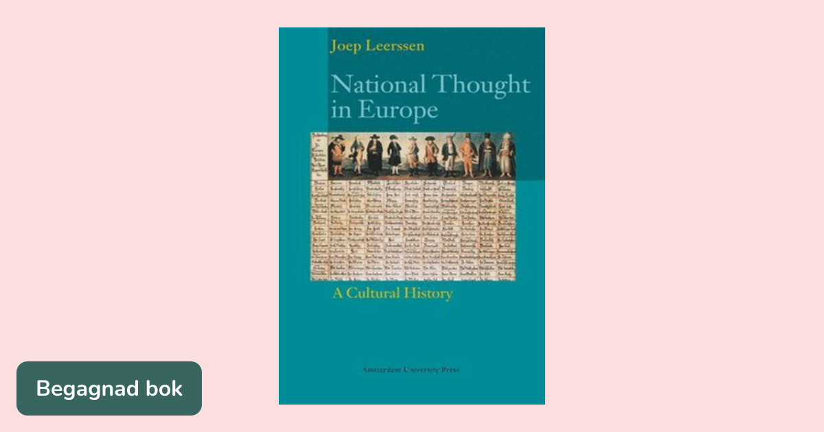National thought in Europe : a cultural history - ISBN 9789053569566 ...