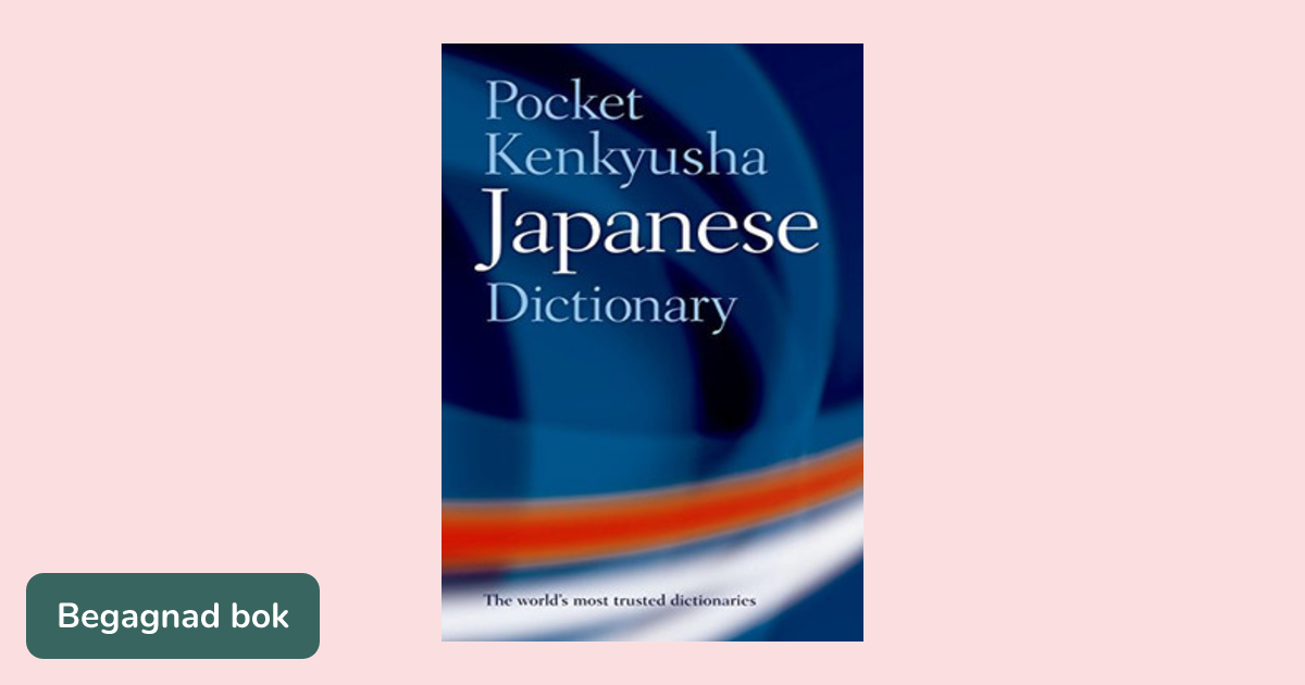 Pocket Kenkyusha Japanese dictionary - ISBN 9780198607489 | Studentapan