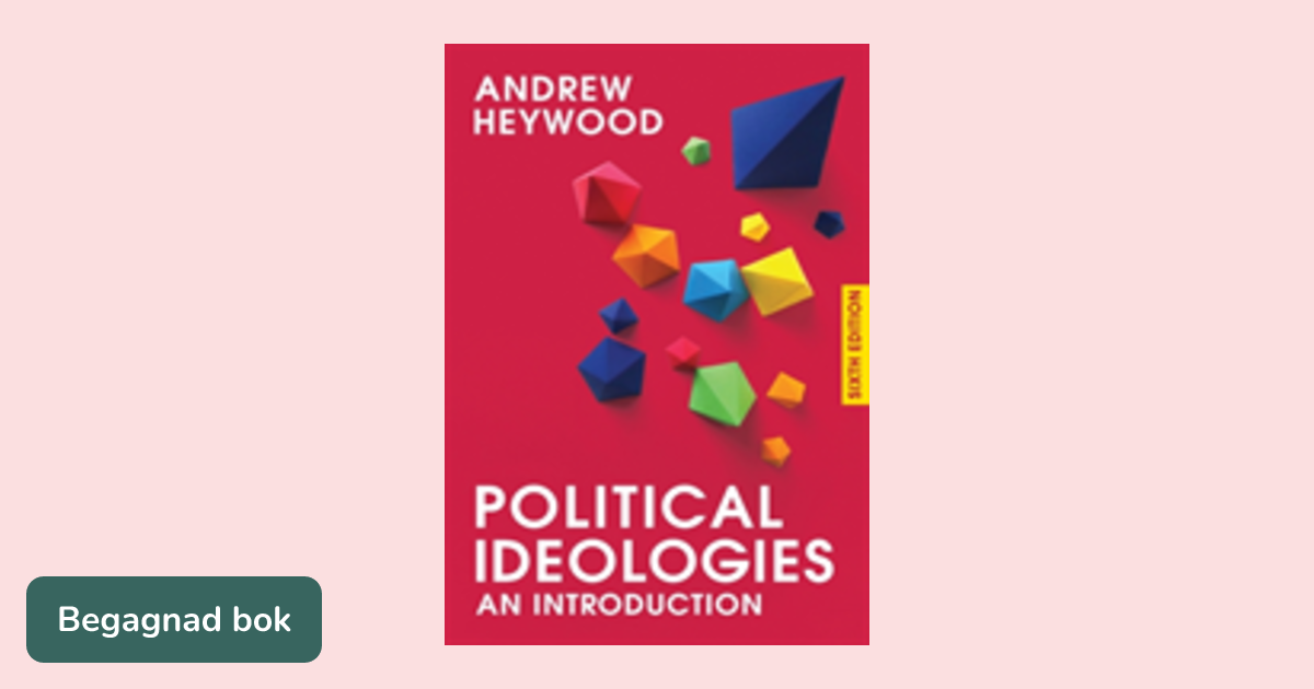 Political Ideologies: An Introduction - ISBN 9781137606013 | Studentapan