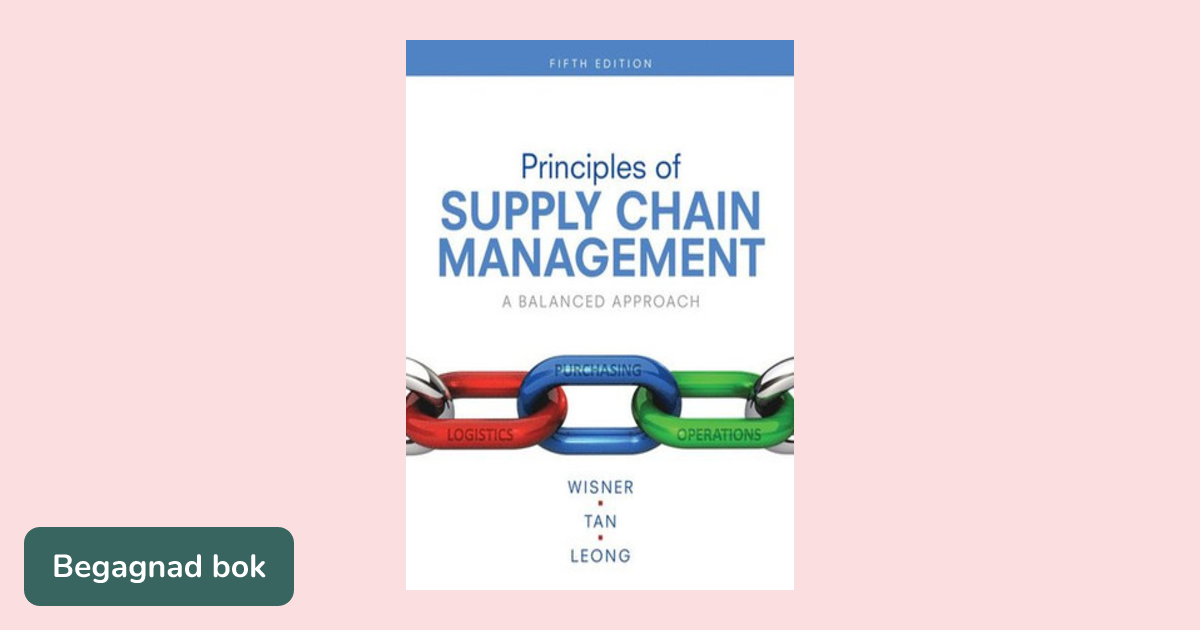 Principles of supply chain management : a balanced approach - ISBN ...