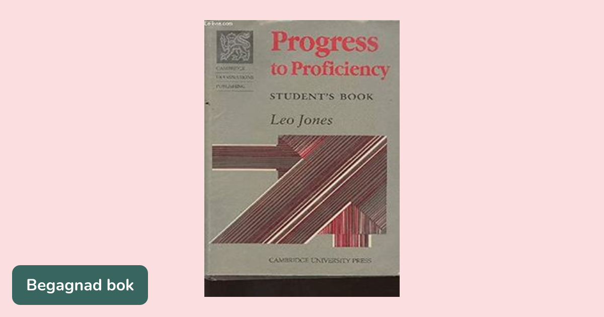 Progress to proficiency : student's book - ISBN 9780521313421 | Studentapan