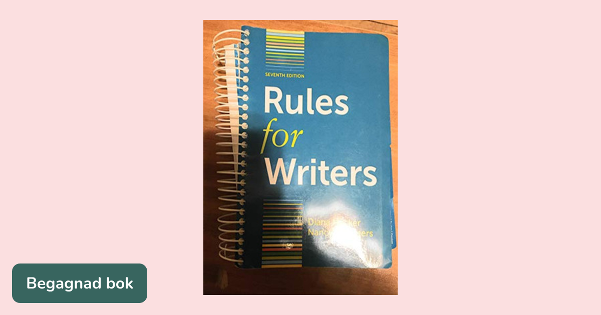 Rules for Writers with Writing about Literature (Tabbed Version) - ISBN ...