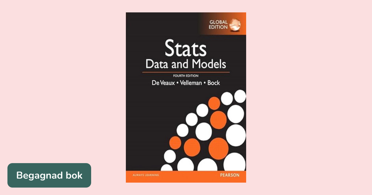 Stats : data and models - ISBN 9781292101637 | Studentapan