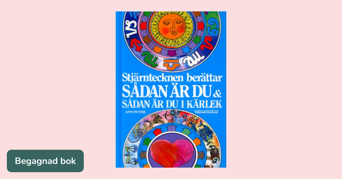 Stjärntecken berättar. Sådan är du - ISBN 9789132315275 | Studentapan