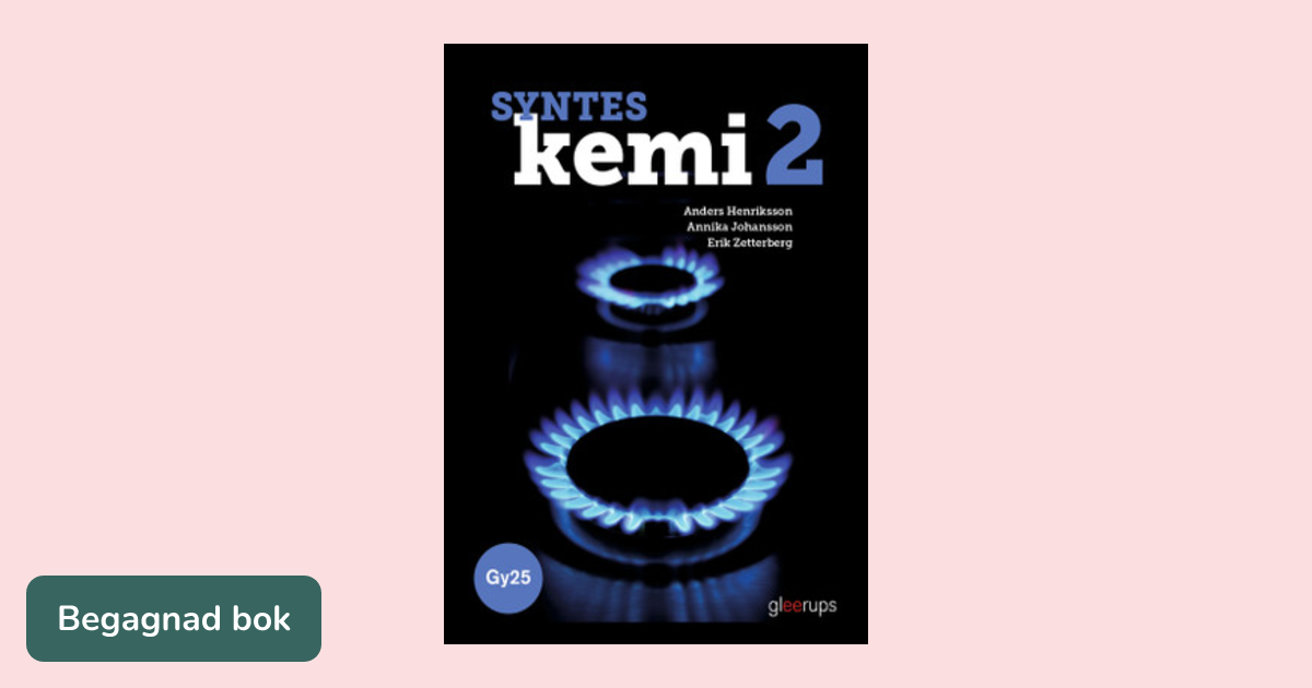 Syntes Kemi 2 - Gy25 - Upplaga 4 | Studentapan