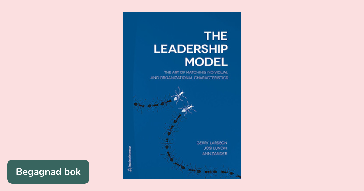 The leadership model : the art of matching individual and ...