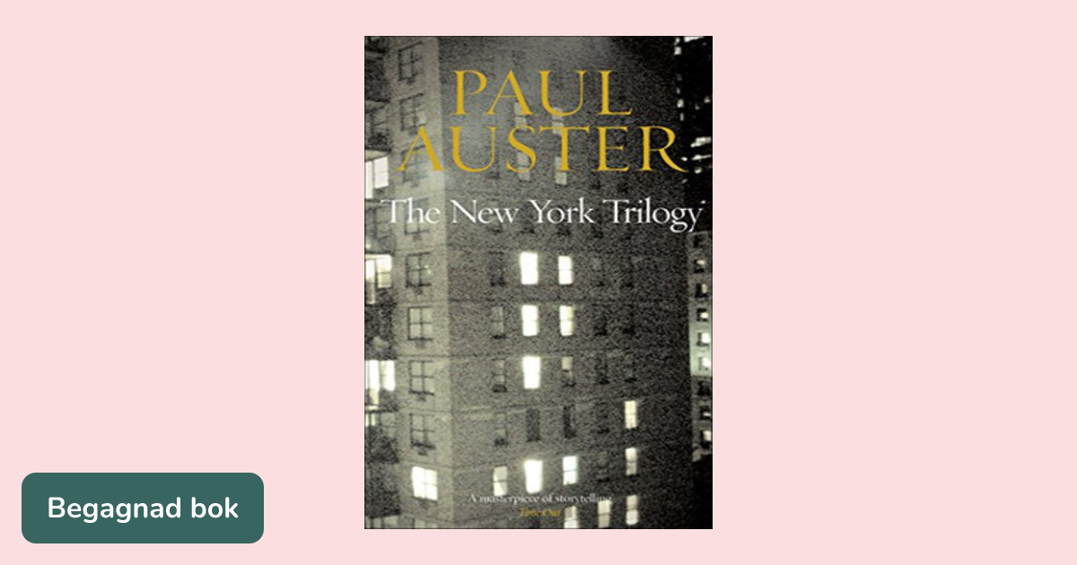 The New York trilogy - ISBN 9780571152230 | Studentapan