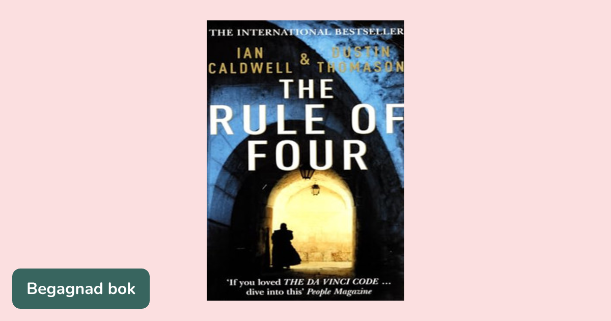 The rule of four - ISBN 9780099451952 | Studentapan