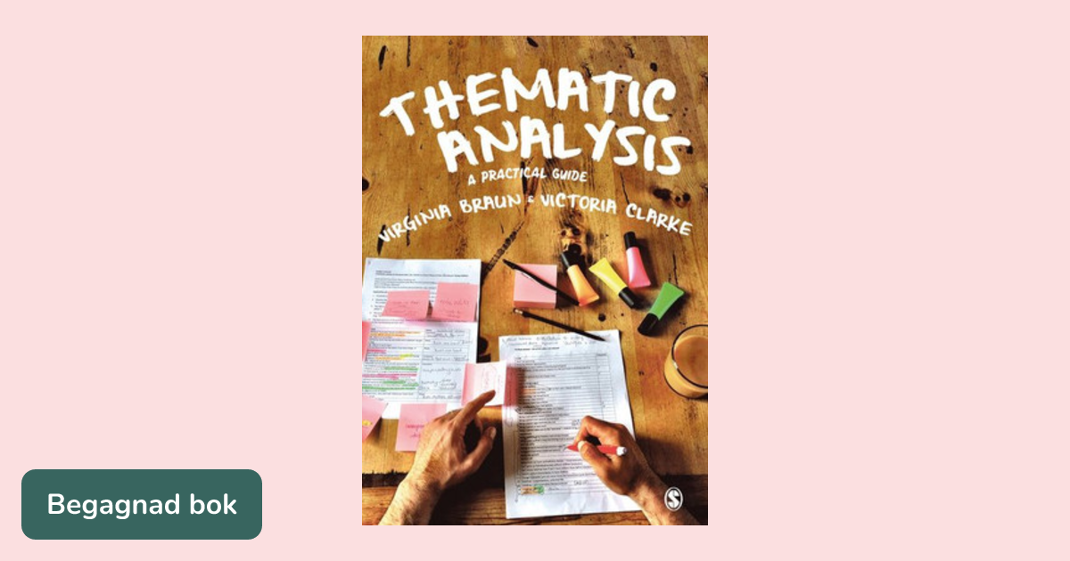 Thematic analysis : a practical guide - ISBN 9781473953239 | Studentapan