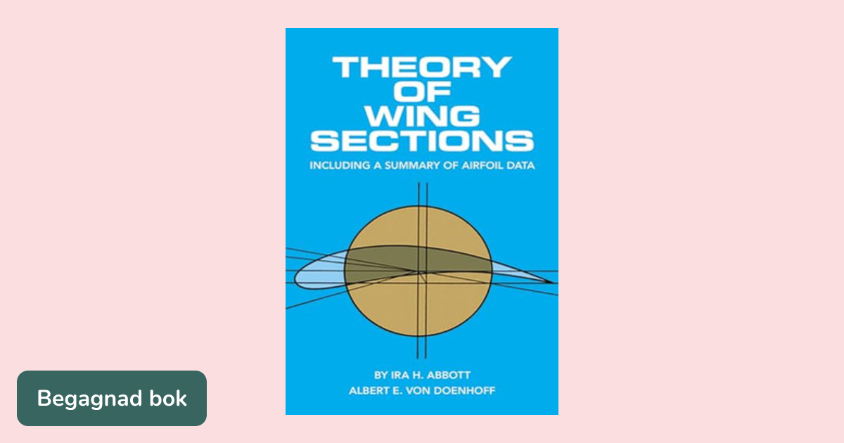Theory of wing sections : including a summary of airfoil data - ISBN ...
