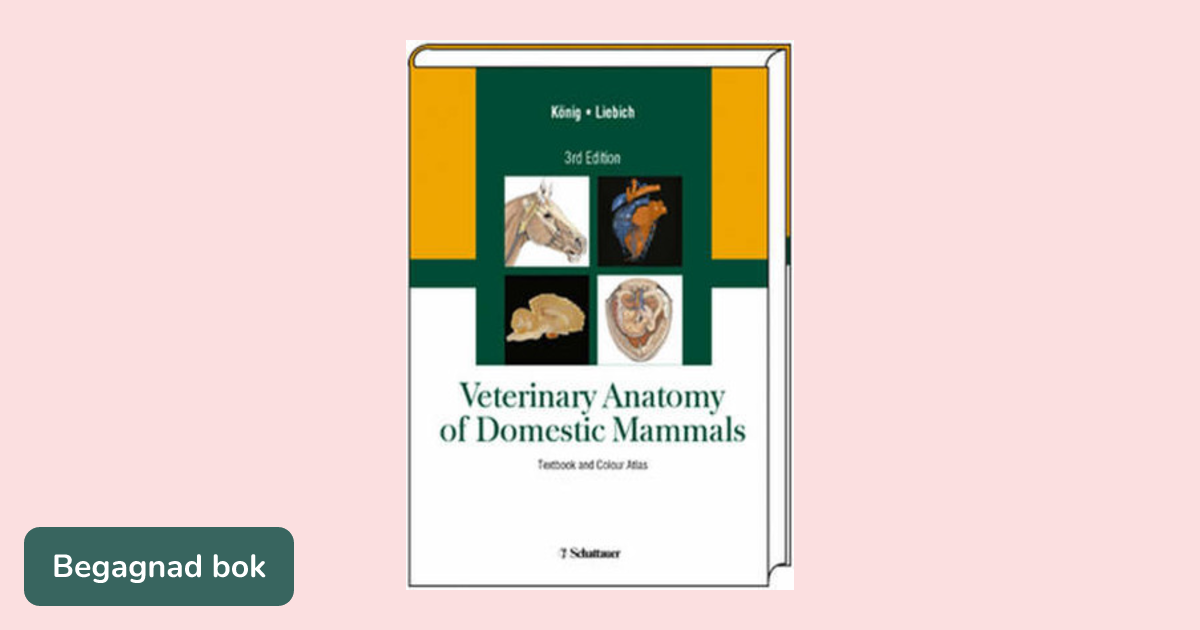 Veterinary anatomy of domestic mammals : textbook and colour atlas ...