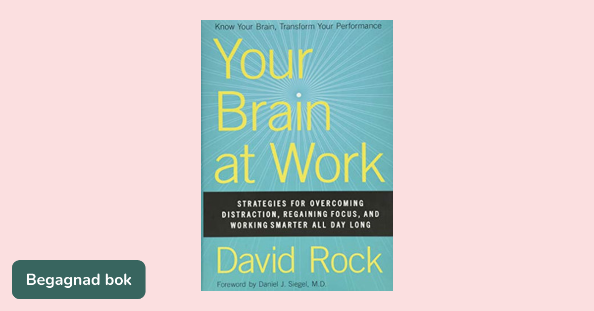 Your brain at work : strategies for overcoming distraction, regaining ...